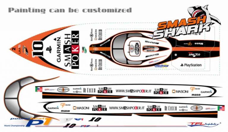 Smash Shark V-2 P1 Racing Mono / 200amp ESC/ 5s | TFL North America