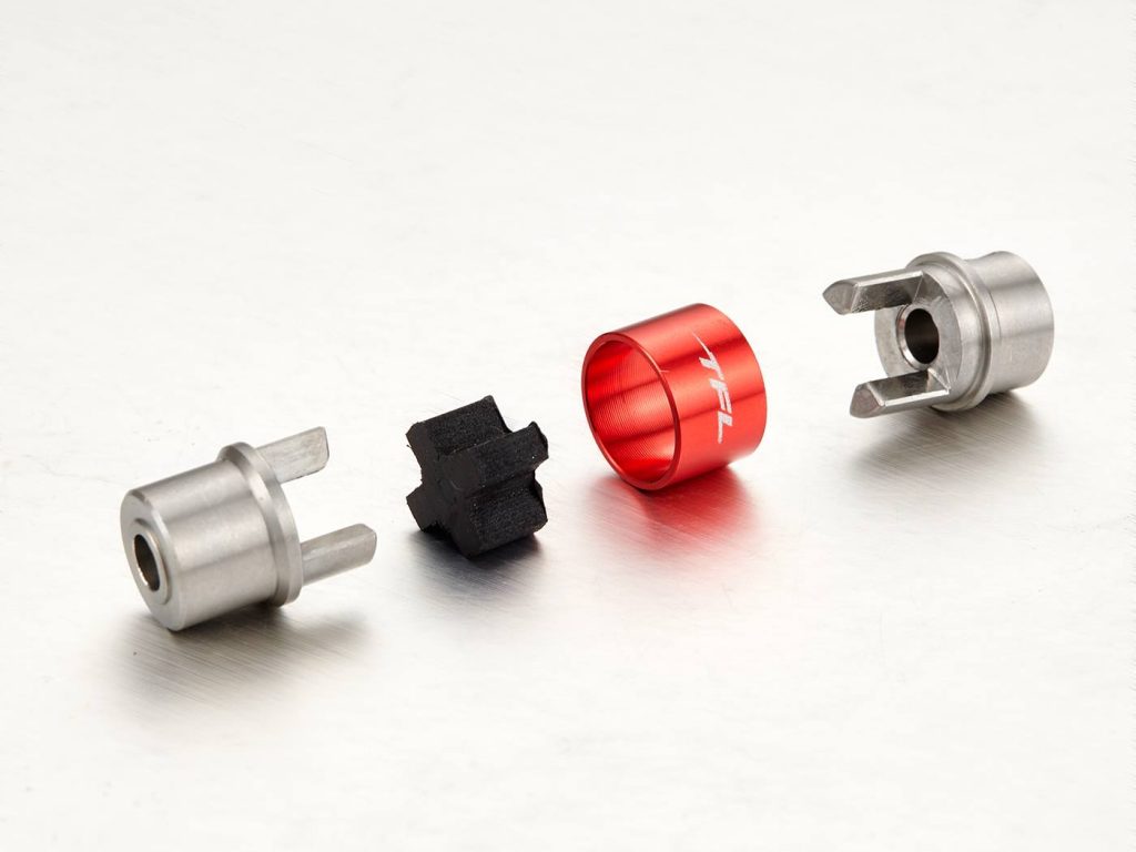 TFL Alum. Shaft Coupler 4*4mm 529B65 | TFL North America