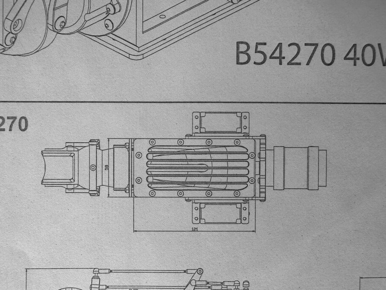 TFL Jet Thruster dimensions and thrust output page. | TFL North America