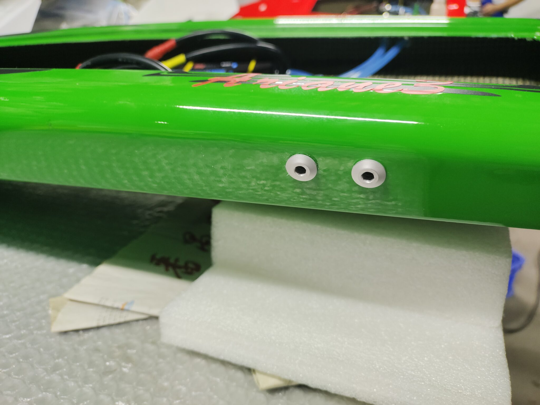 TFL 51″ GREEN MAMBA /Ariane Racing Mono100% CARBON FIBER ARTR / Arenson ...