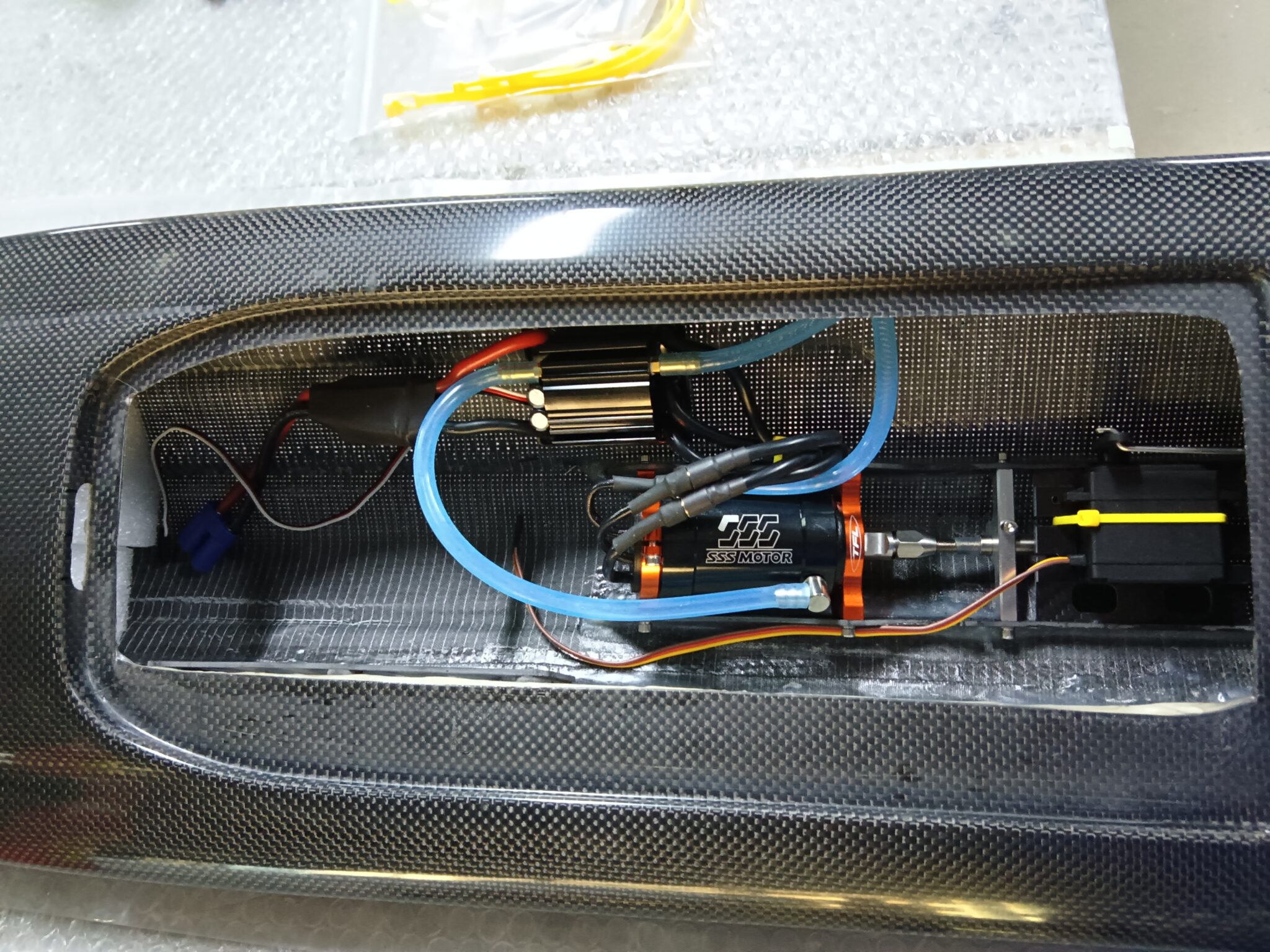 TFL Carbon Pursuit Racing Mono W/180 ESC & 3674/2075KV motor (Stinger ...